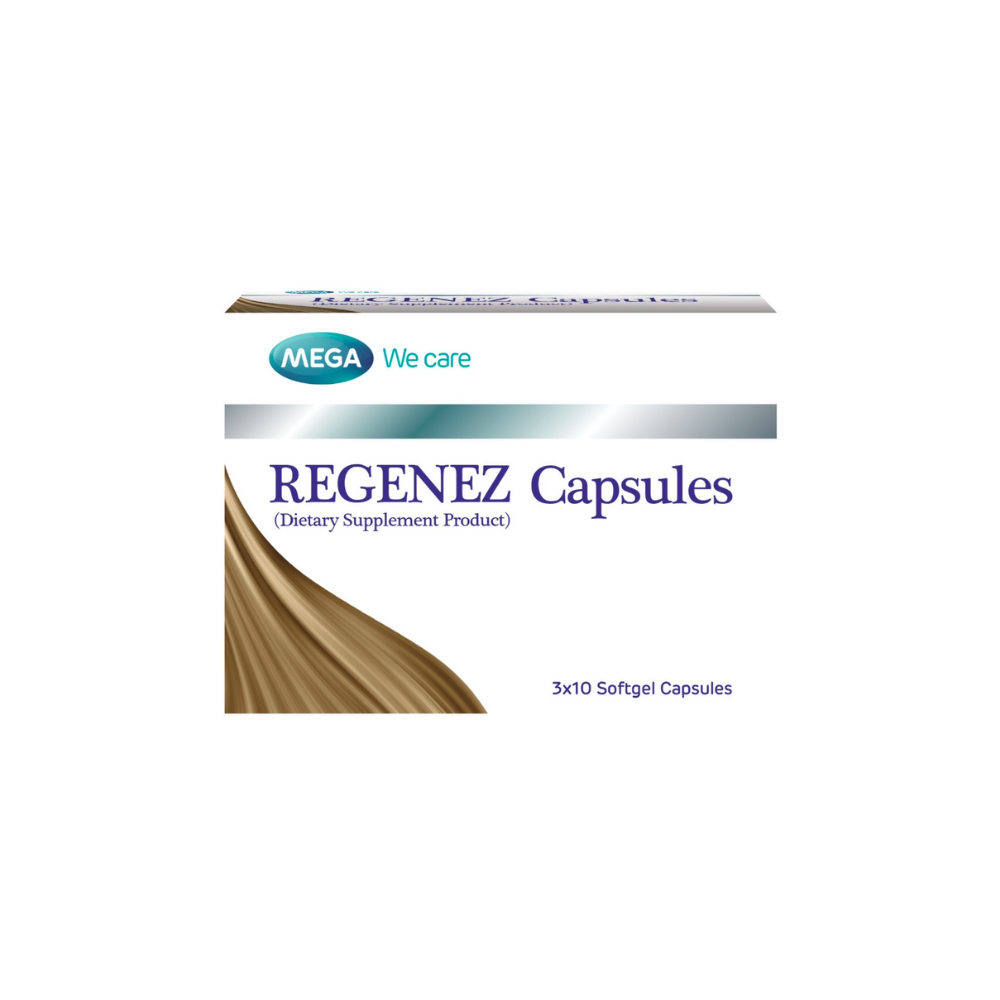 RegeneZ Supplement 900 mg 30's Mega | อาหารเสริมบำรุงกระดูกและข้อต่อ ...